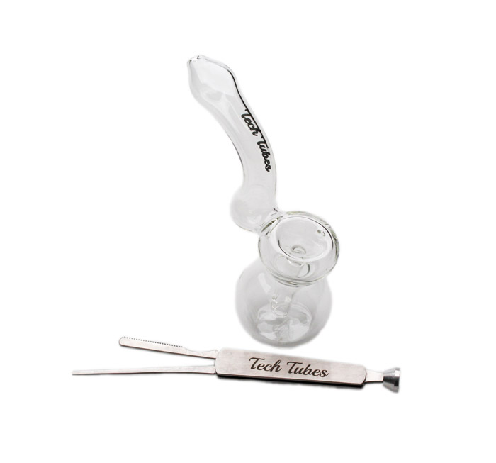 Glass Bubbler Tech Tubes 5.5" Sherlock | Maq