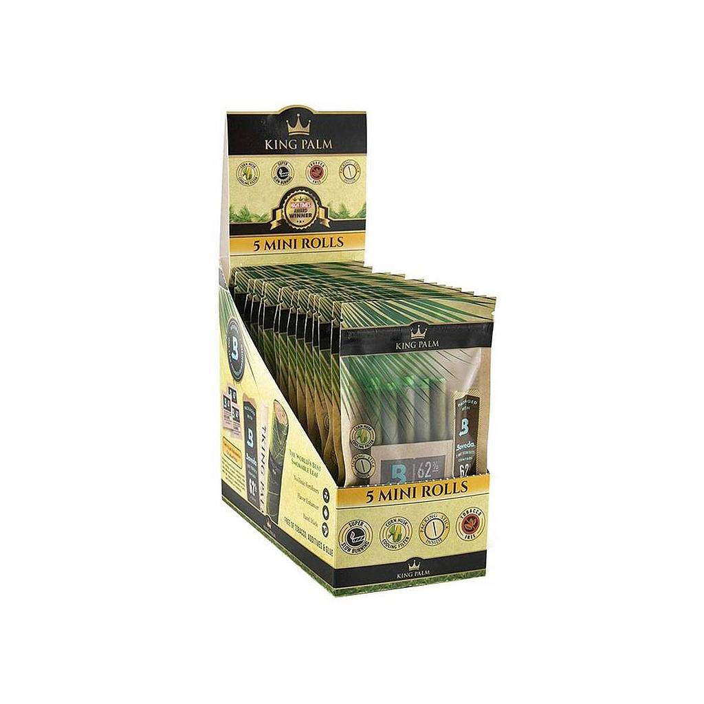 King Palm Pre-Roll Pouch Mini Size - 5 per pack - Box of 15 | Maq