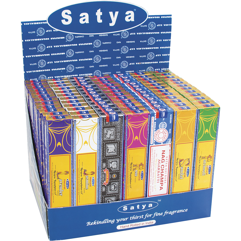 Incense Satya Assorted Sata Sai Baba Collection 15g Box of 84 | Maq