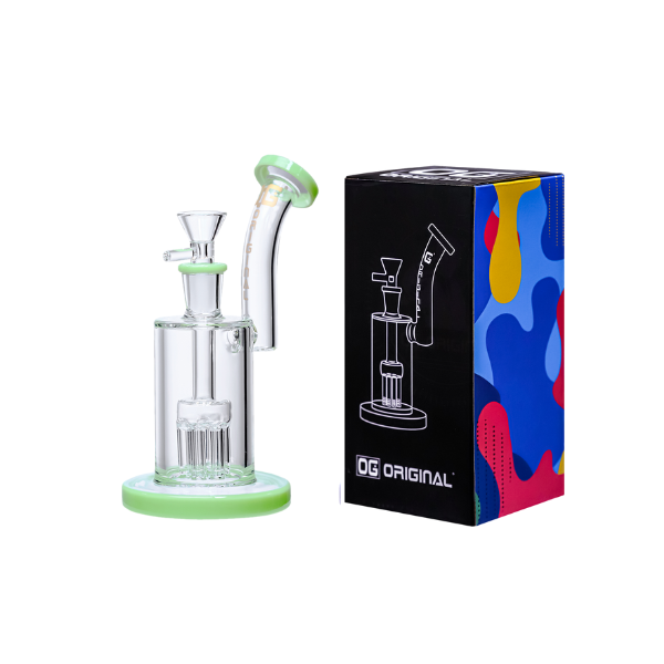 Glass Bubbler OG Tree Perk 7" | Maq