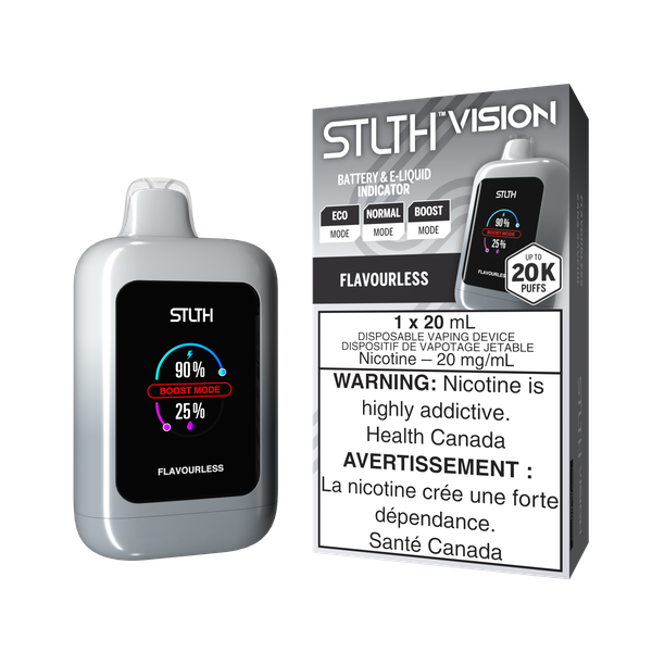 Ontario *EXCISED* Disposable Vape STLTH Vision Flavourless Box of 4 | Maq