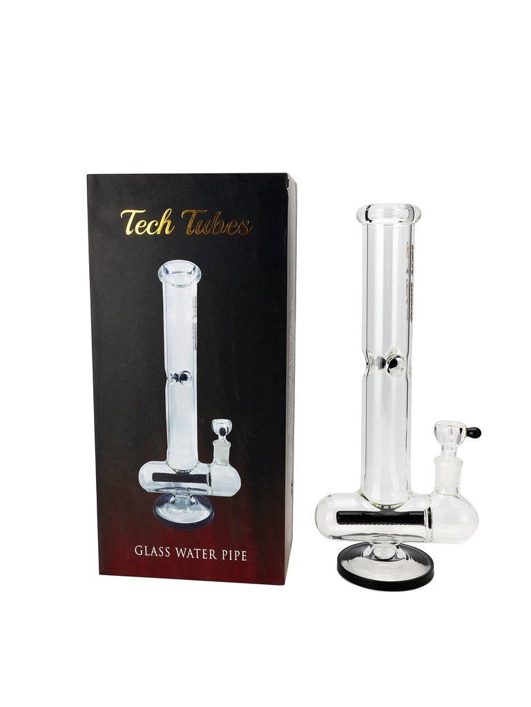 Glass Bong Tech Tubes Inline Perk 15" | Maq