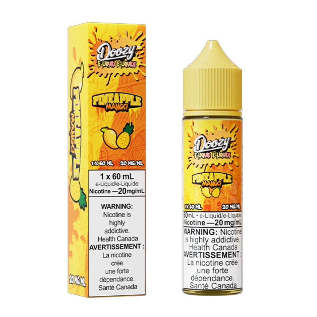 Federal *EXCISED* Nicotine Liquid Doozy OG Line Salt 60ml Pineapple ...