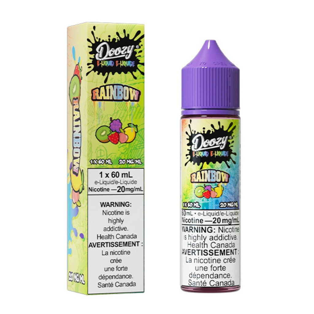 Federal *EXCISED* Nicotine Liquid Doozy OG Line Salt 60ml Rainbow | Maq